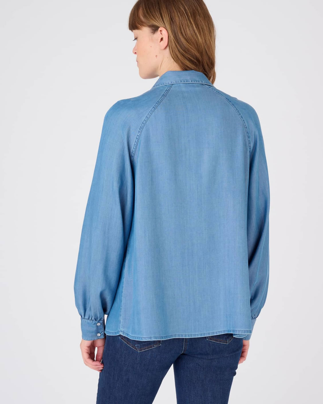 Blouse in lyocell Tencel™ - Tuniek, Topjes - Damart België