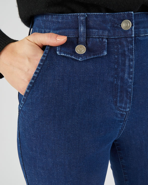 Jean bas évasé - Pantalons - Damart Belgique